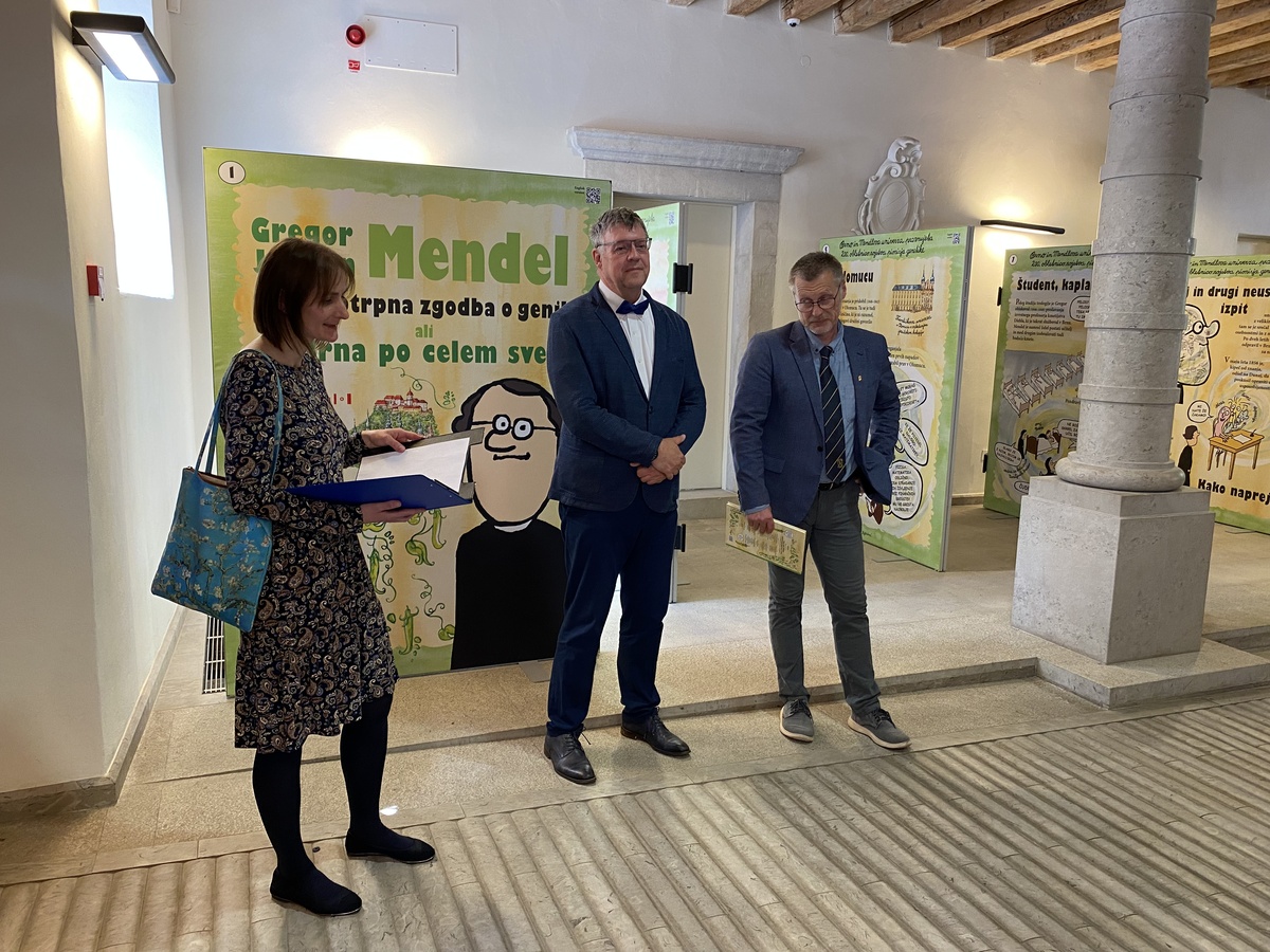 The Opening of the Exhibition »G. J. Mendel and the painful story about ...