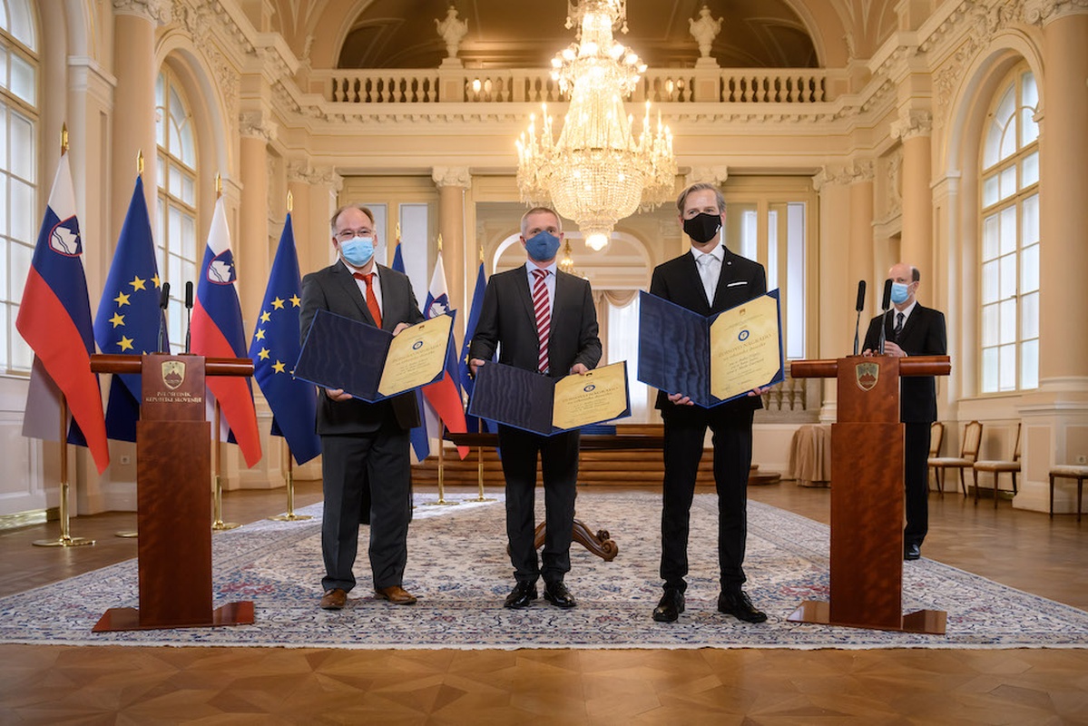 Sodelavci Univerze v Novi Gorici med prejemniki najvišjih državnih ...